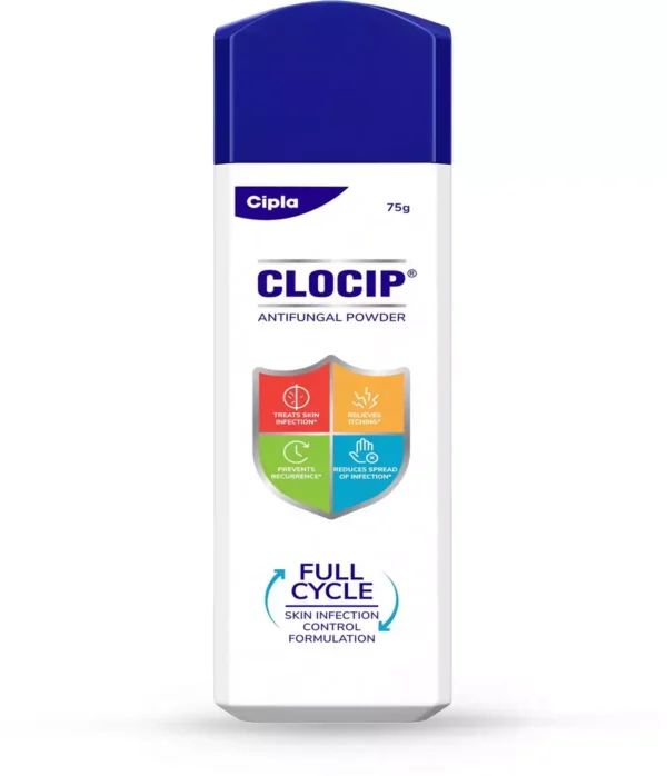 Clocip Anti Fungal Powder Of 75 Gm – Med4Del